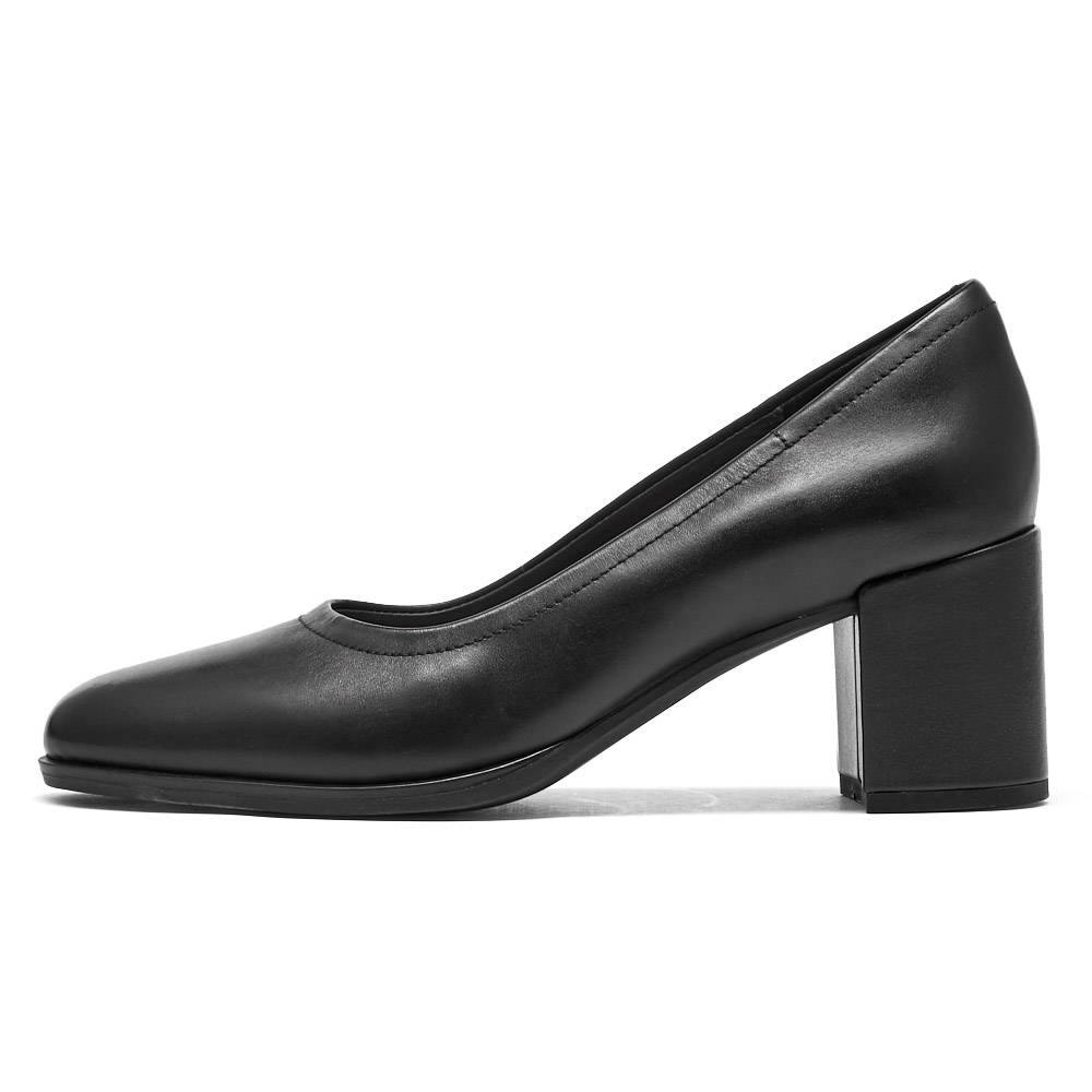 Clarks Freva55 Court 26170964 - BLACK LEATHER | myShoe
