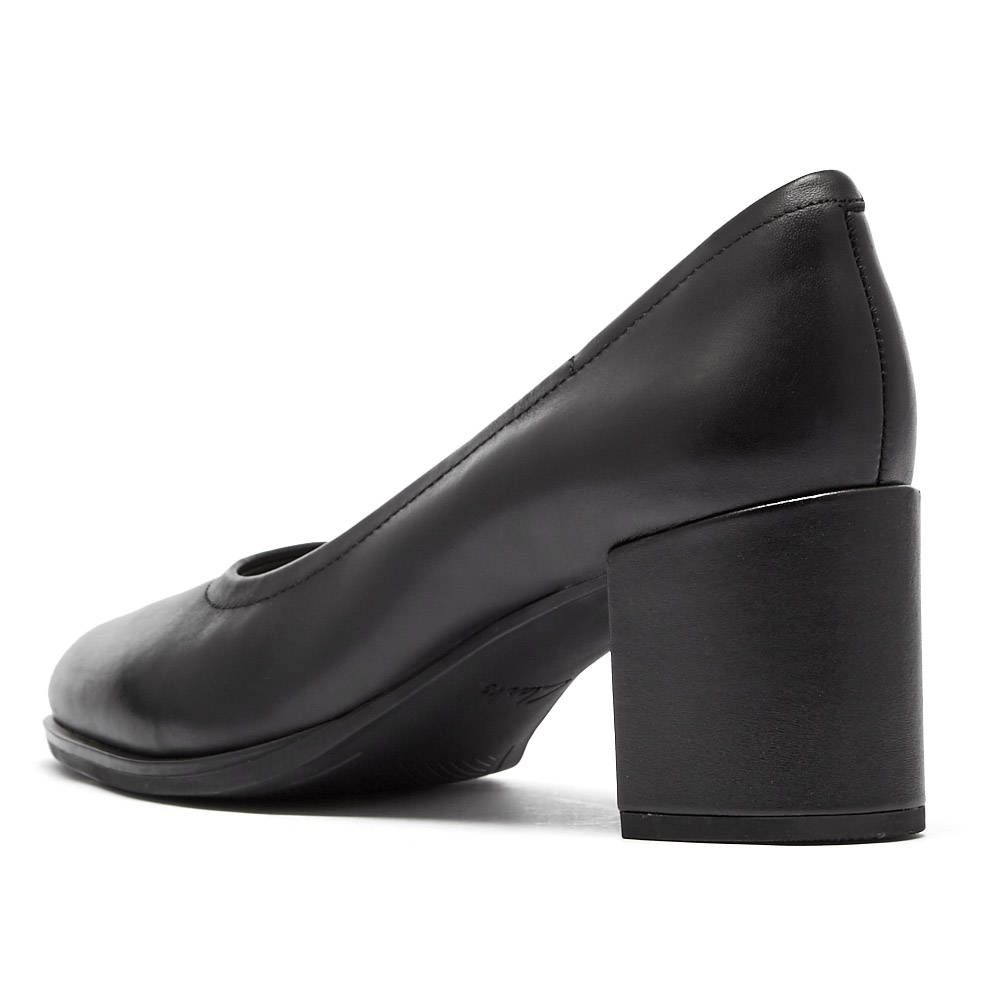 Clarks Freva55 Court 26170964 - BLACK LEATHER | myShoe
